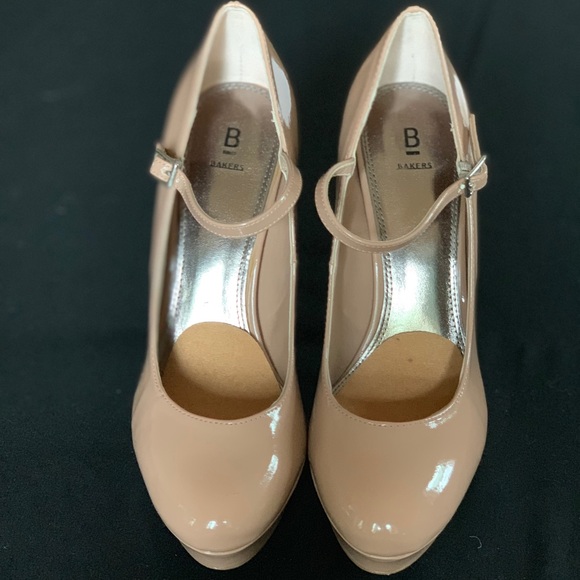 Bakers | Shoes | Vinny By Bakers Beige Platform Heel | Poshmark